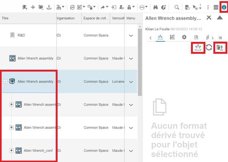 1. 3DEXPERIENCE export : STEP & PDF derived formats