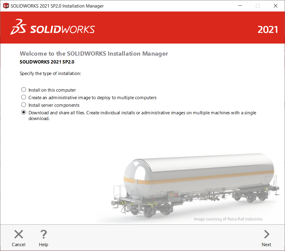SOLIDWORKS Desktop installation