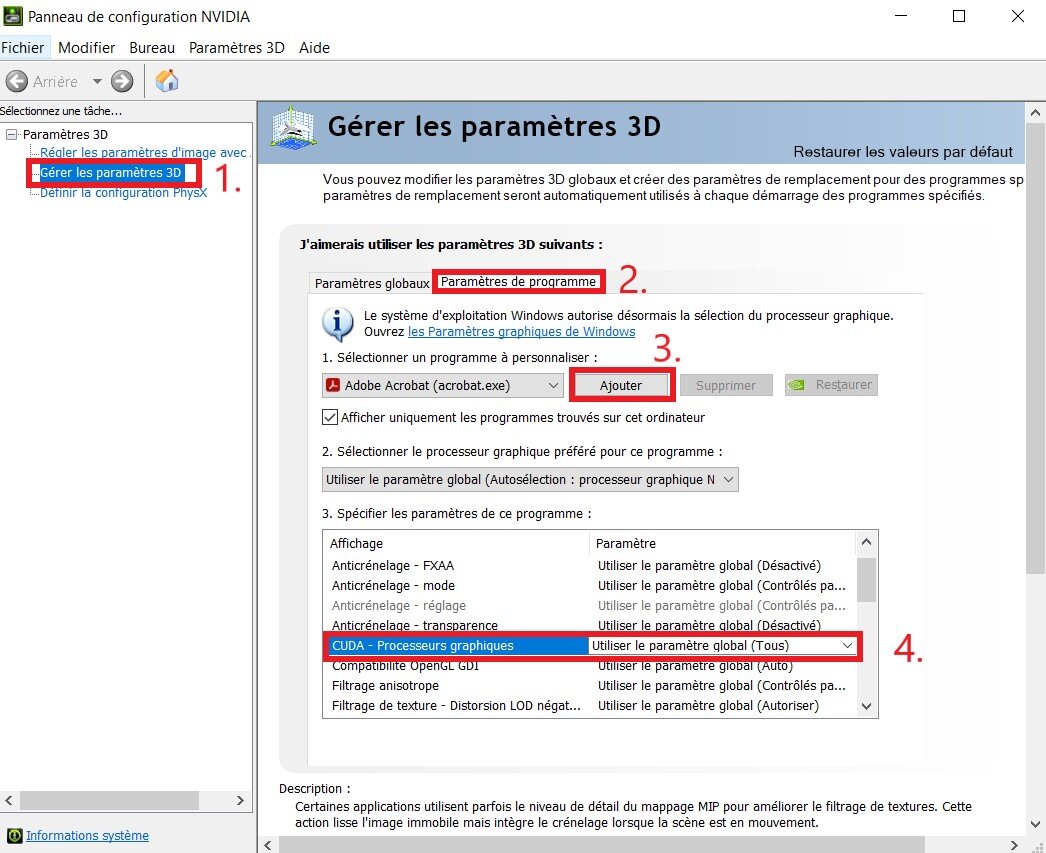 Managing your graphics card for SOLIDWORKS