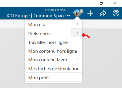 1. Change user interface language