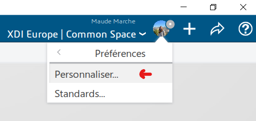 1. Change user interface language
