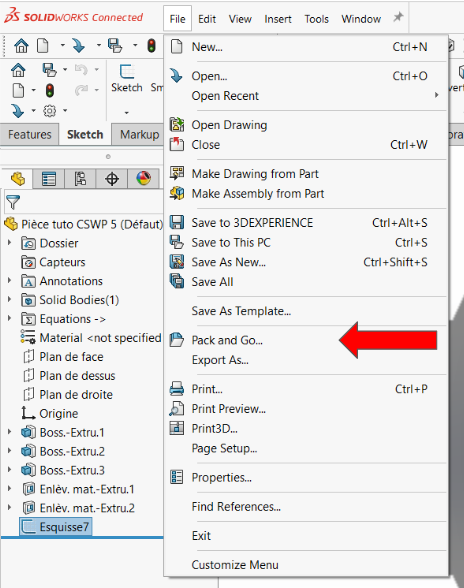 1. Create a copy with Pack and Go