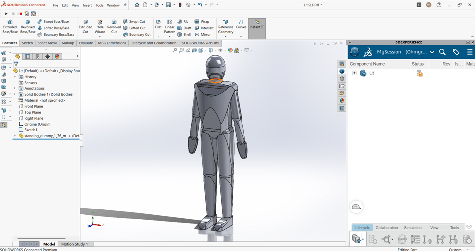 Programme Startup SOLIDWORKS